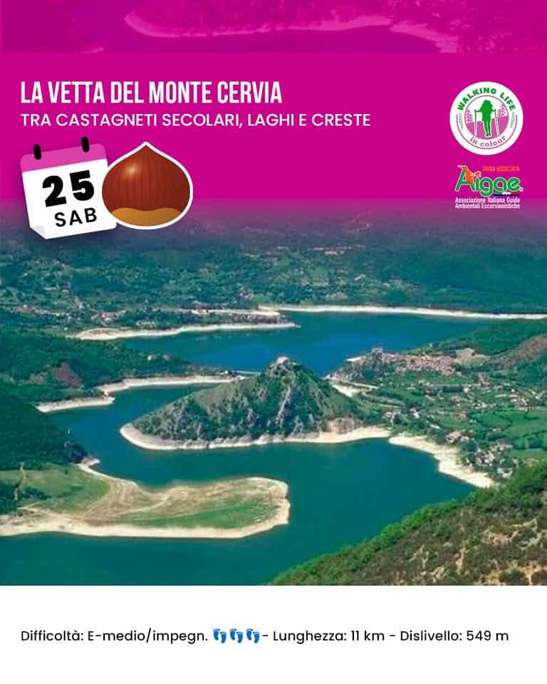 La Vetta Del Monte Cervia – Tra Castani Secolari, Laghi E Creste - 25 ...