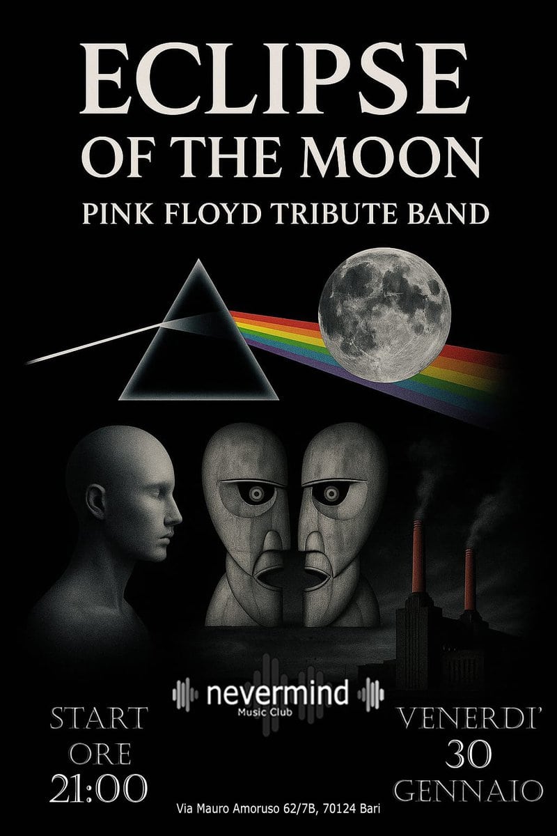 Eclipse of the Moon – Pink Floyd tribute band - 30 gennaio 2026 ...