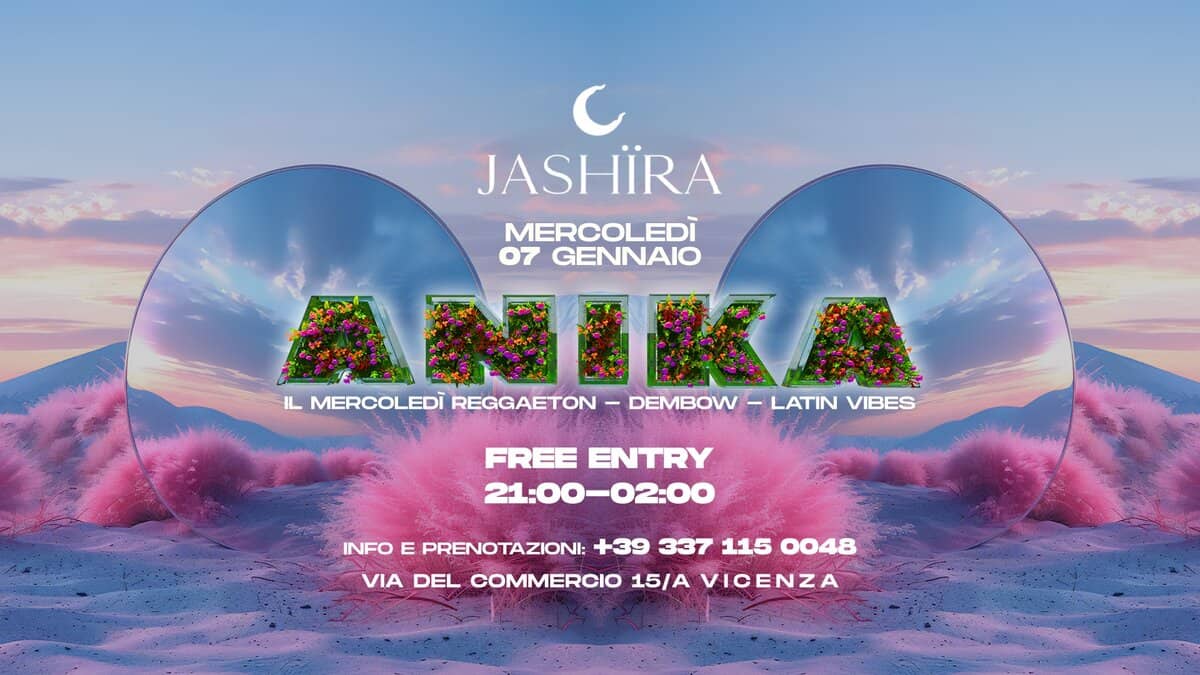 Jashïra Presenta Anika Il Mercoledì Reggaeton – Dembow – Latin Vibes ...