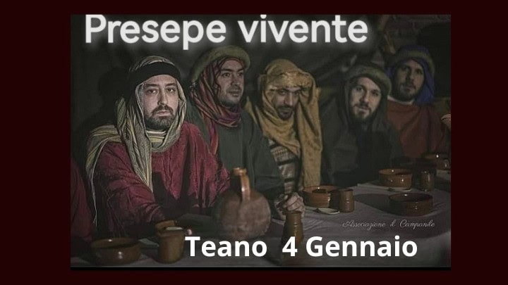 Presepe Vivente di Teano (CE) - 4 gennaio 2026 | cheventi.it