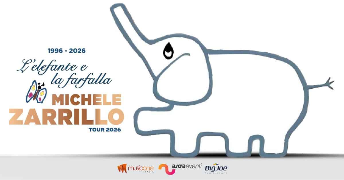 Michele Zarrillo “L’Elefante E La Farfalla – Tour ” Teatro Nuovo ...