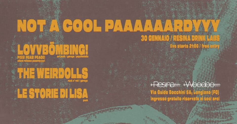 NOT A COOL PAAAAAARDYYY – Lovvbömbing! – The Weirdolls – Le storie di ...