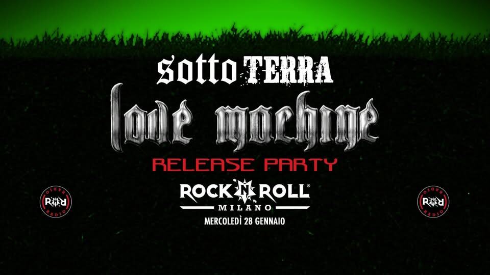 SOTTOTERRA Love Machine Release Party - Milano (MI) - 28 gennaio 2026 ...