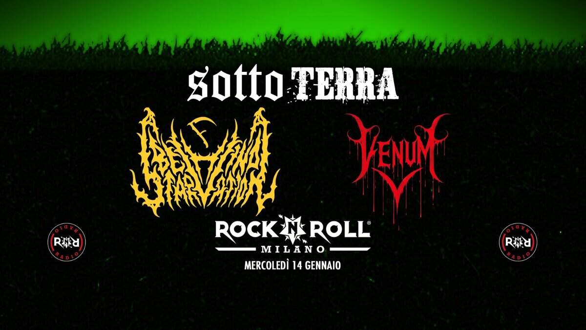 SOTTOTERRA Venum Behind Starvation - Milano (MI) - 14 gennaio 2026 ...
