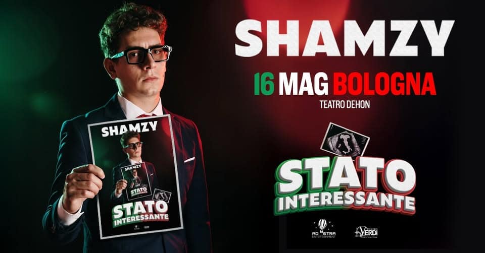 SHAMZY – Stato Interessante BOLOGNA - 16 maggio 2026 | cheventi.it