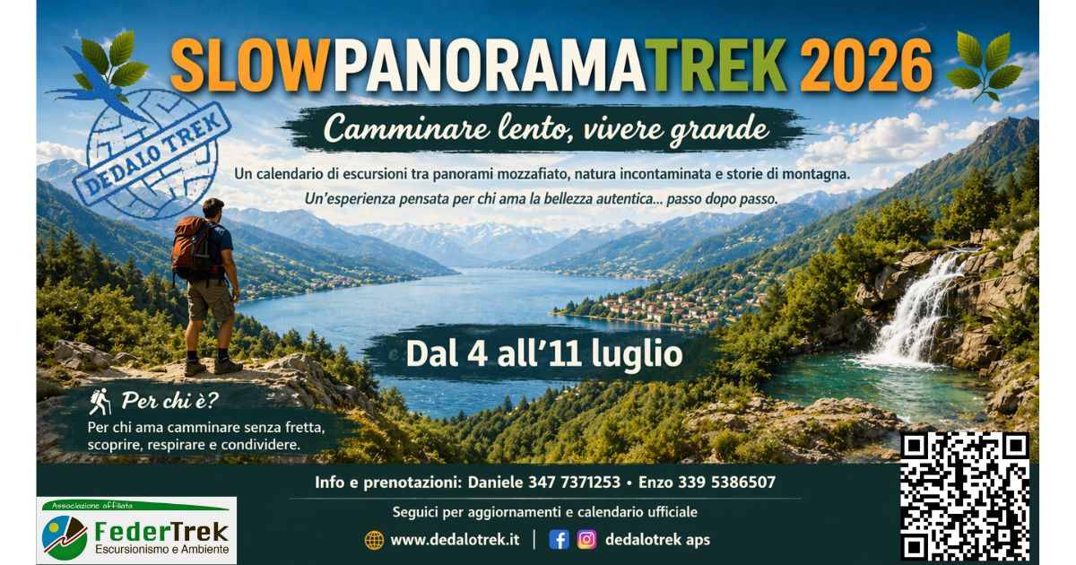 SLOWPANORAMATREK ’26 – Settimana verde azzurra nel Verbano Cusio Ossola ...